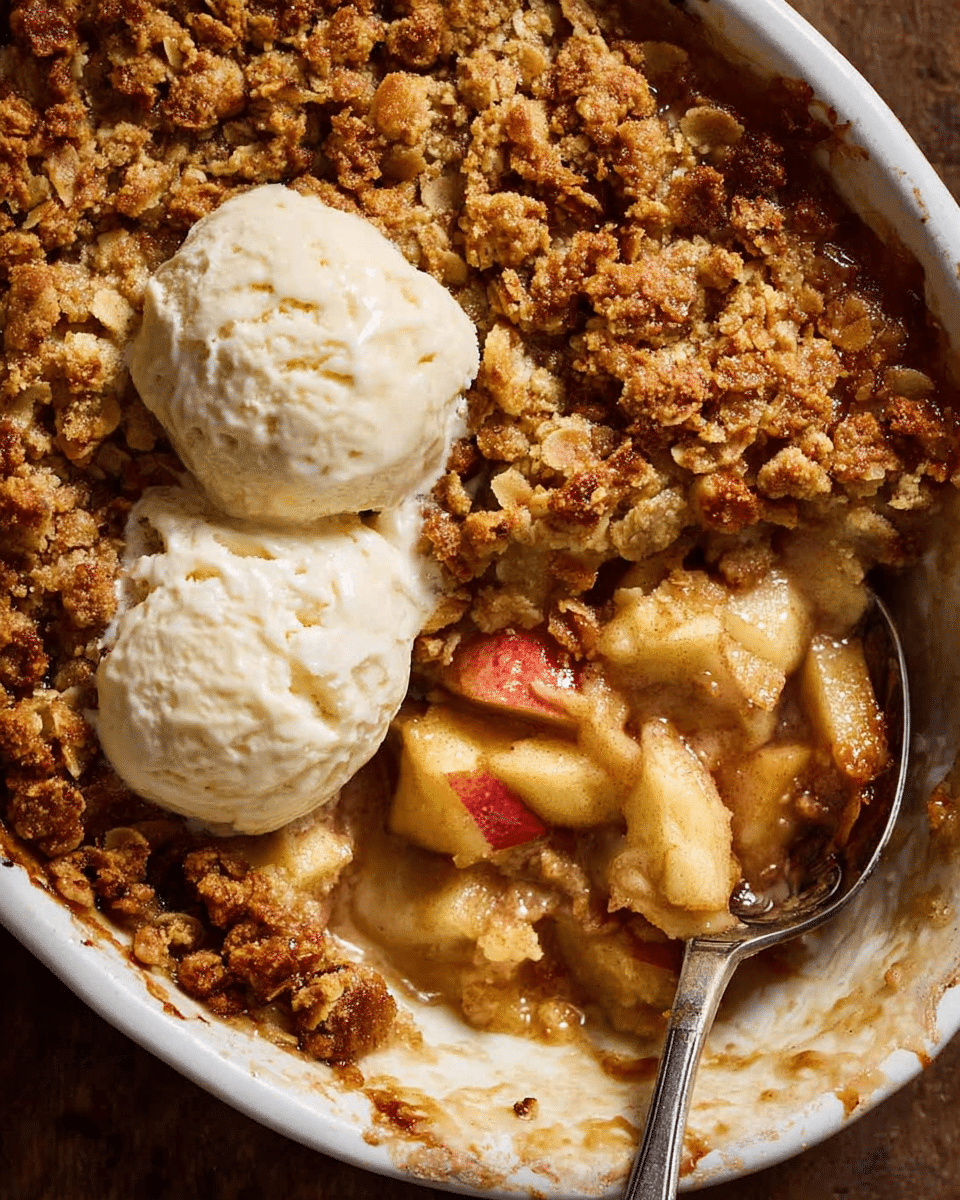 apple crumble