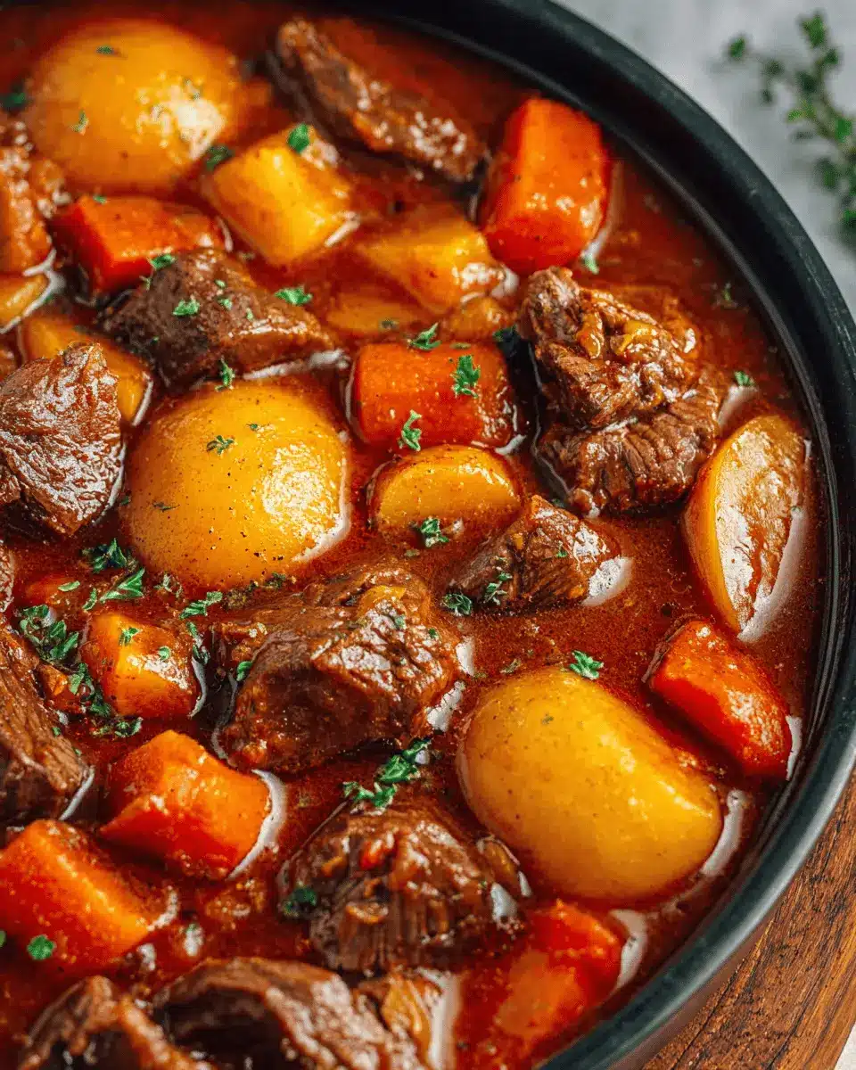 easy homemade beef stew