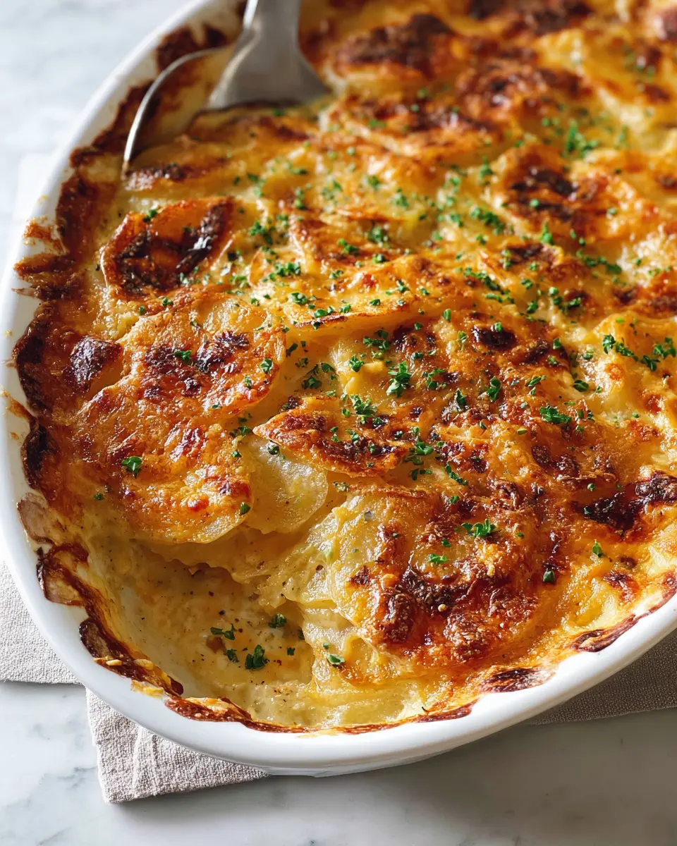 scalloped potatoes